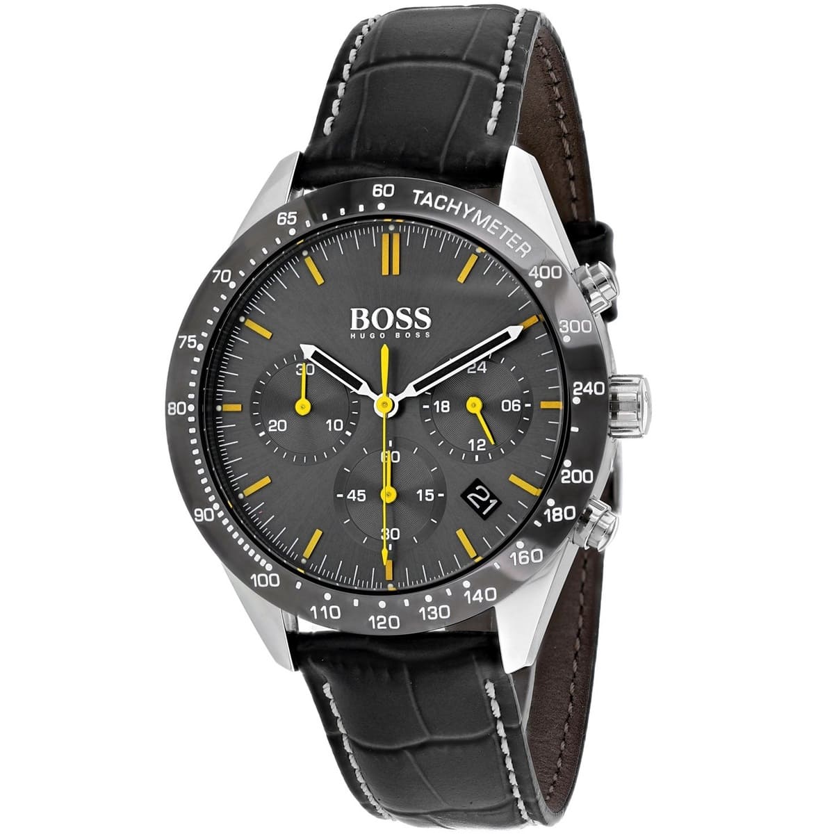 Hugo Boss Chronograph Watch 1513659 - Black Dial with Gold Accents ...