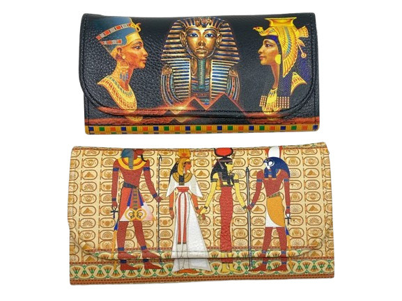 Sacred Communion of Egyptian Deities Set - 2 Pharaonic Wallets – Wanna ...