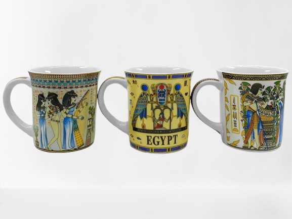 Ancient Egyptian Ceramic Mug Set – Gods of Egypt Collection – Wanna Stuff