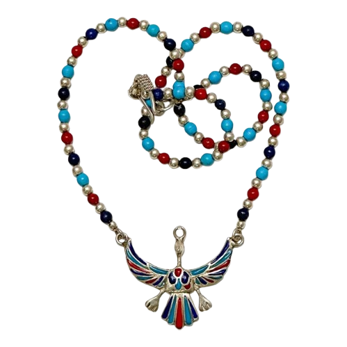 Silver Thoth Pendant - Handcrafted Egyptian God of Wisdom Jewelry ...