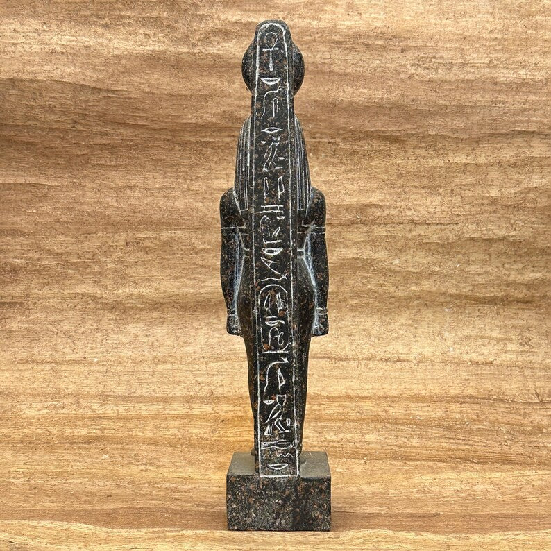 Ancient Egyptian Statue of Goddess Hathor – Divine Cow Goddess of Love ...