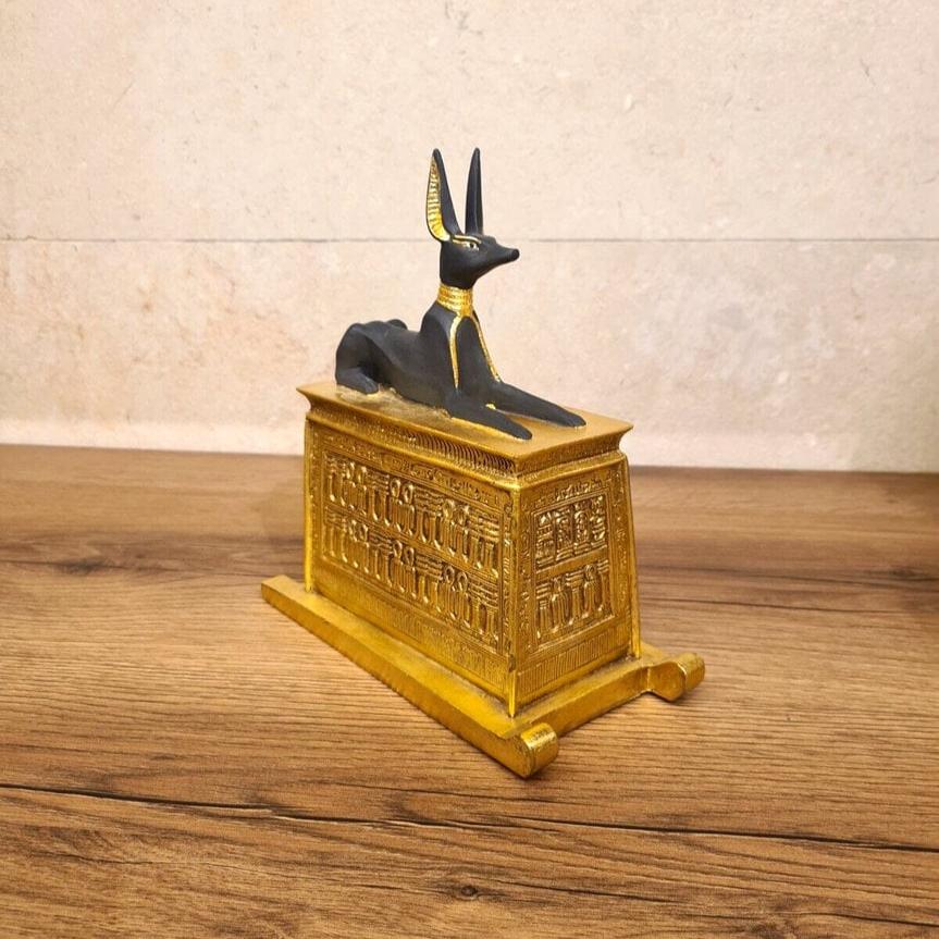 Egyptian God Anubis Collectible Statue (Small Size) – Wanna Stuff