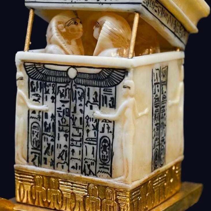 Canopic Jars Tutankhamun39s World The Unique Canopic Jars Of King